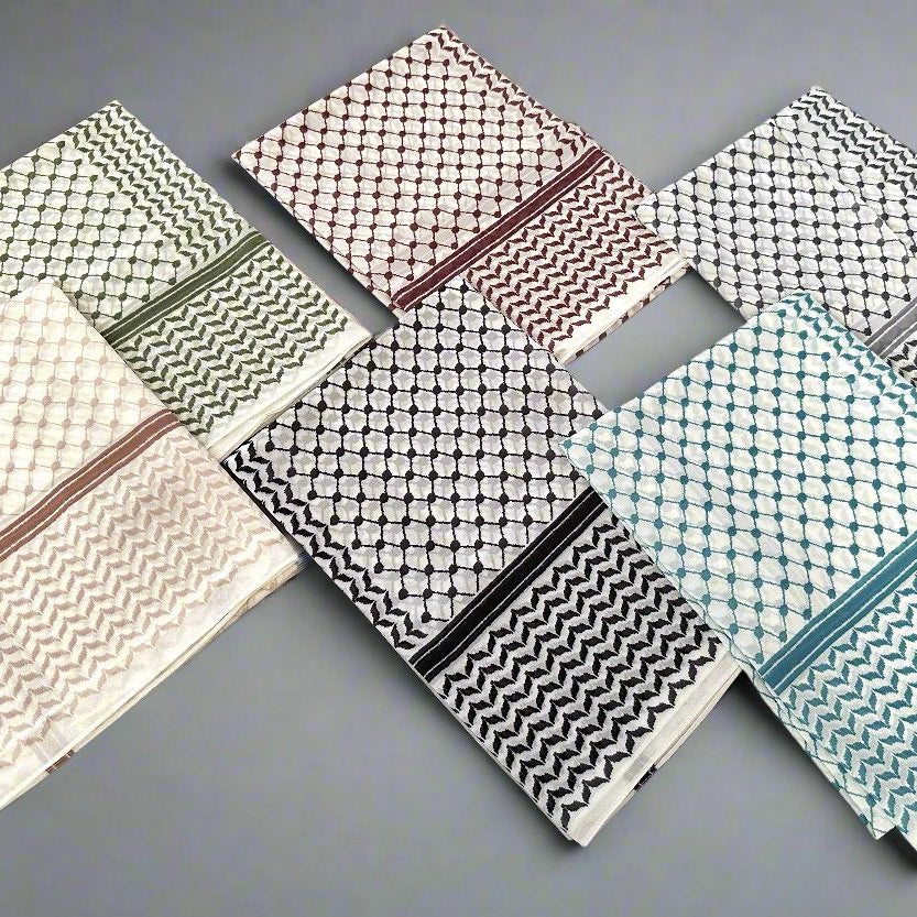Scarves- Keffiyeh Pattern – Ethnique